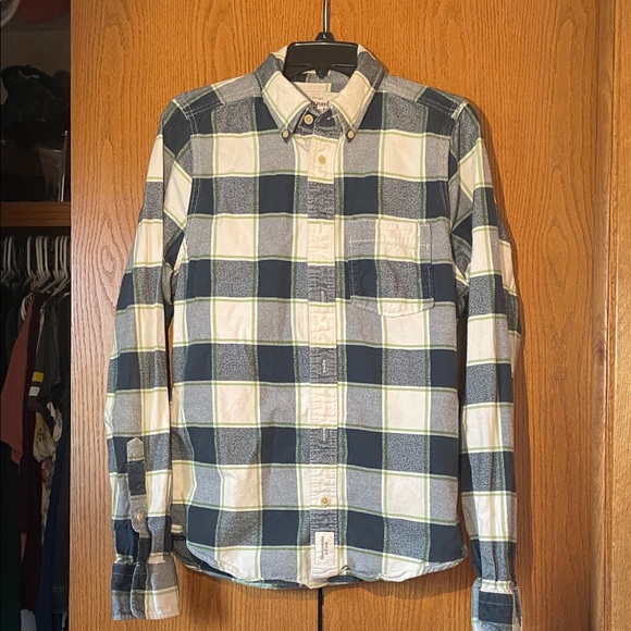 Abercrombie & Fitch | Shirts | Abercrombie Fitch Mens Muscle M Plaid ...